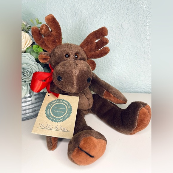 Boyds Bears | Toys | Millie Lemoose 998 Vintage Boyds Bear Holiday ...